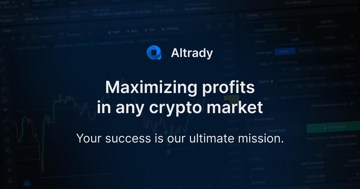 Maximize your trading potential with Altrady's cutting-edge crypto ...